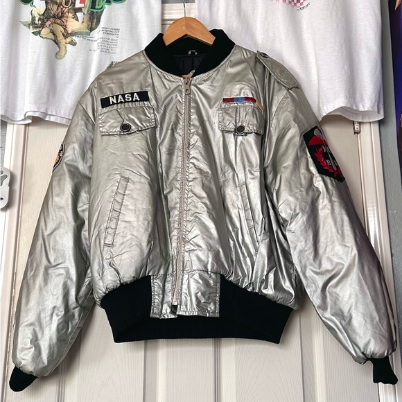 Vintage | Jackets & Coats | 8s Nasa Apollo 3 Bomber Briarcliff ...